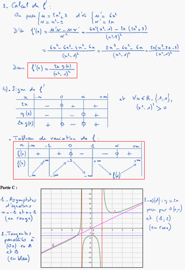 Exercices corrigés sur les limites de fonctions en terminale S Exercices corrigés sur les limites de fonctions en terminale S